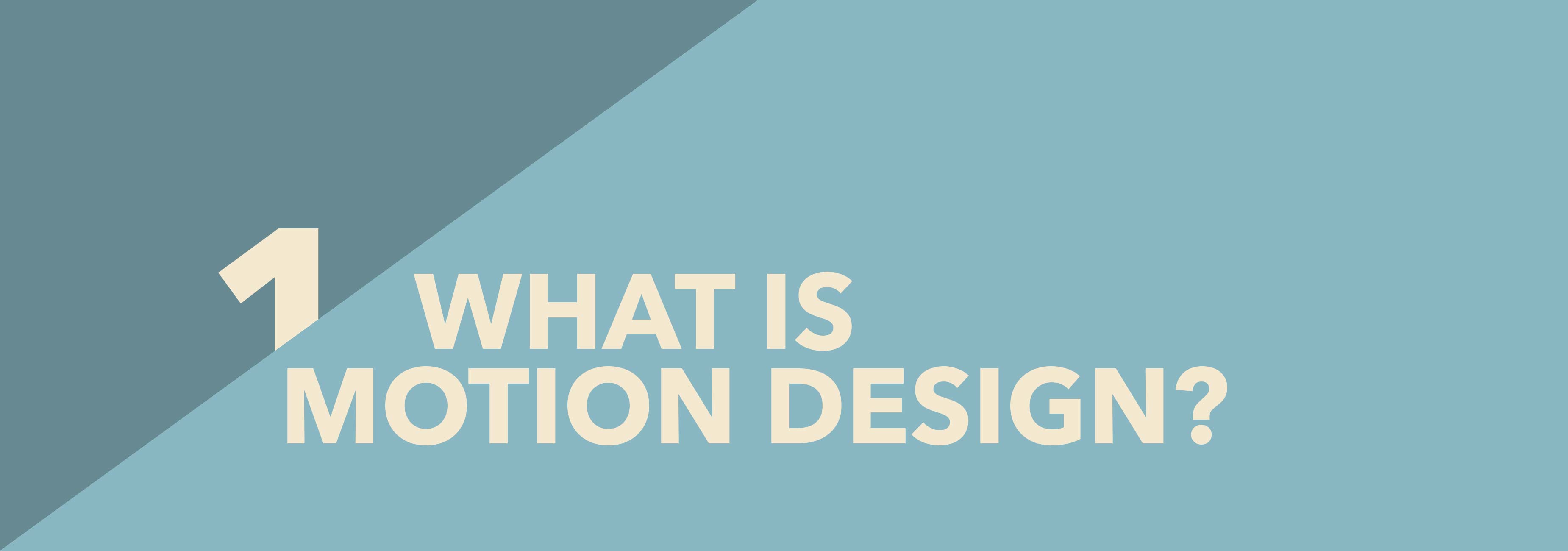 The Kinetic Studio | What is Motion Design?